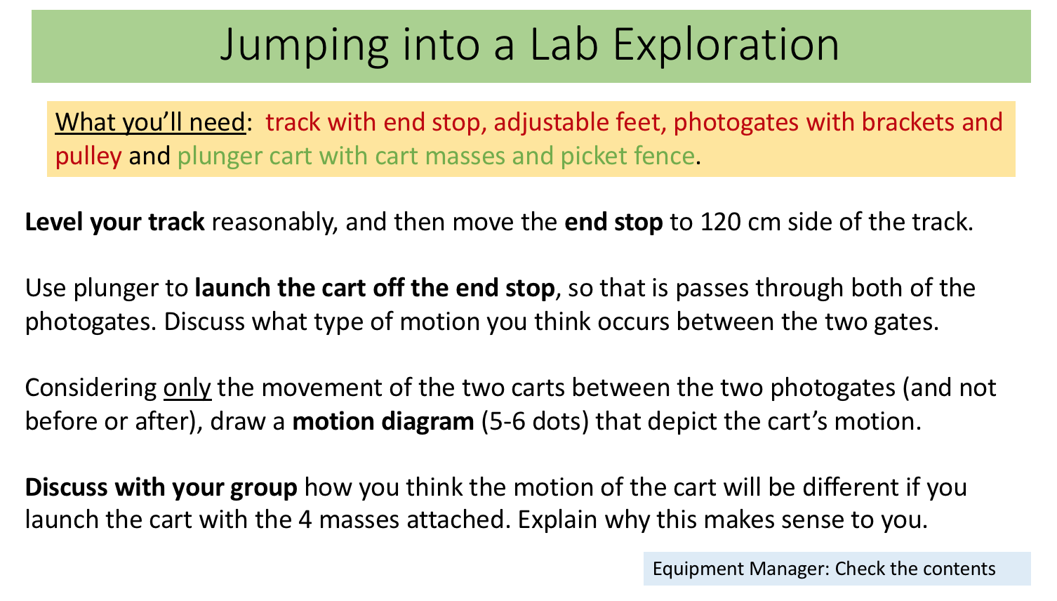 Lab Activities – Teach. Brian. Teach.