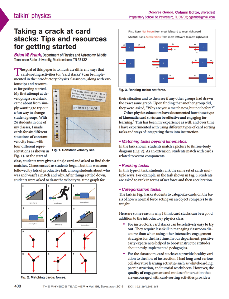 Card Stacks (Sorts) – Teach. Brian. Teach.