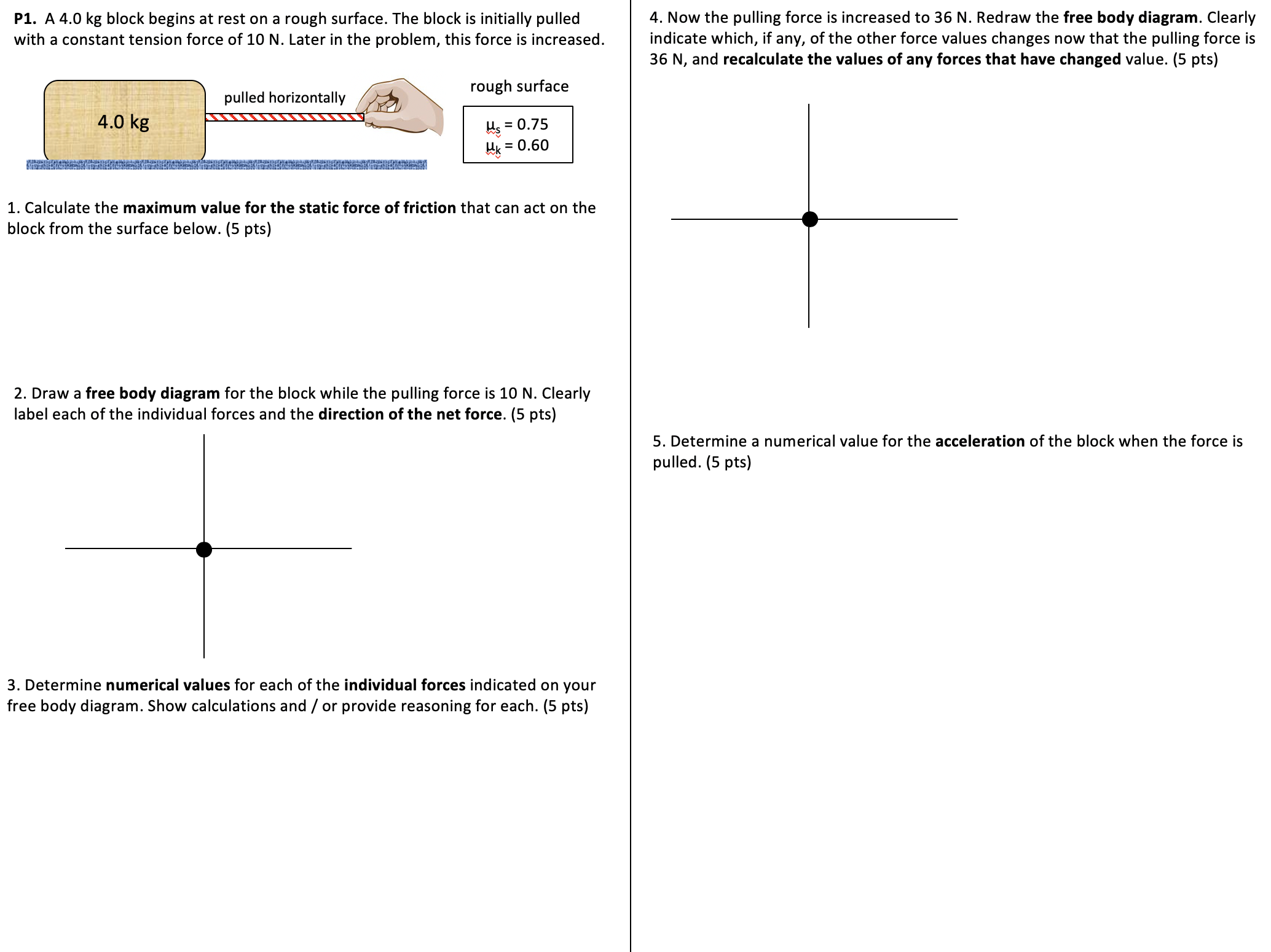 More Forces Assessment Questions – Teach. Brian. Teach.
